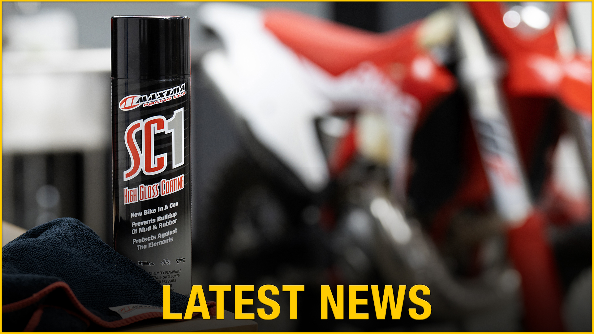 Maxima SC1 | High Gloss Coating - Motocross News Story - Vital MX