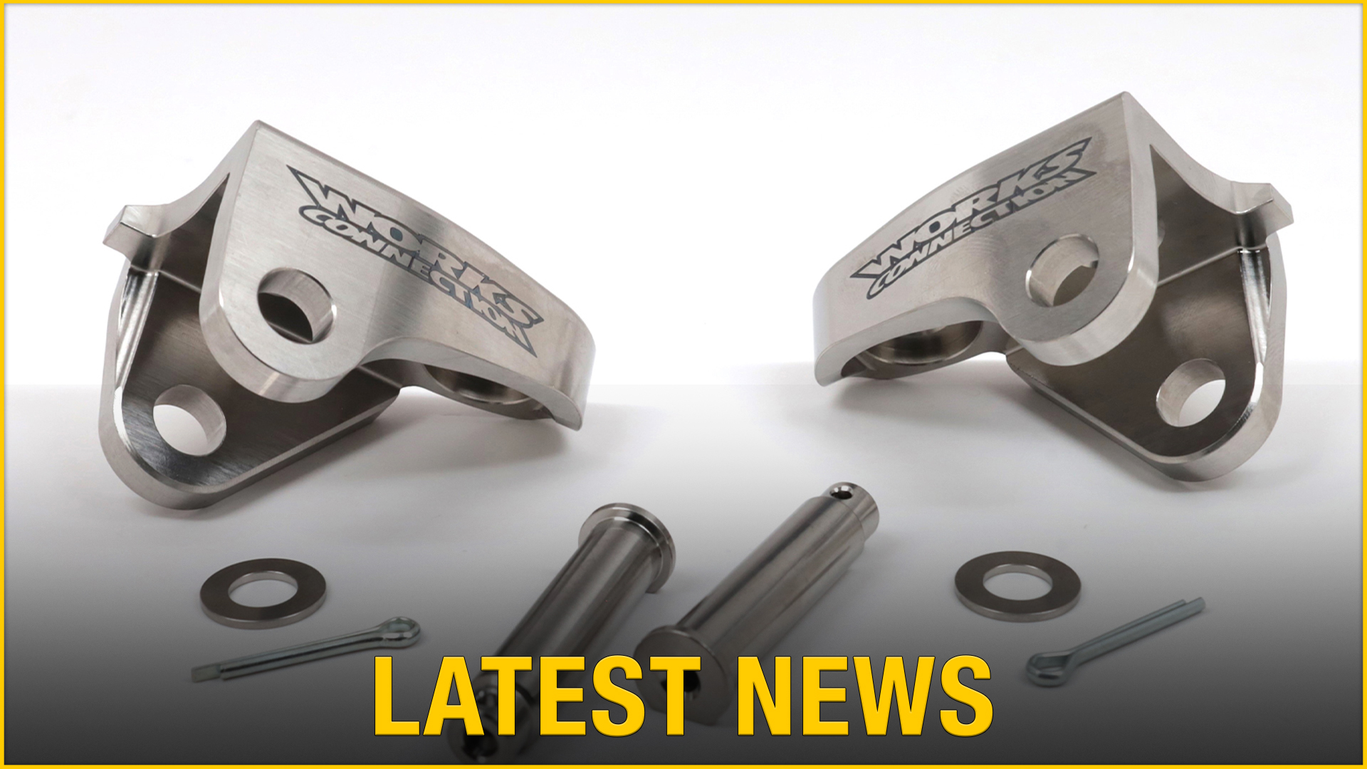 Works Connection Titanium CRF Foot Peg Mounts | New Product - Motocross ...