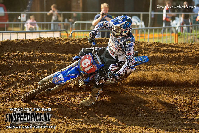 Herjan Brakke and the Yamaha van Beers Team Dutch Champions MX1 ...