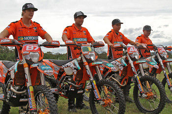 Five-rider Motorex KTM Off Road Racing Team Set for Enduro-X ...