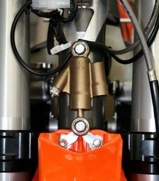 Ride Engineering - 2013 KTM SX/EC Showa Head Bracket Kit‏ - Motocross ...