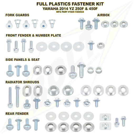 Bolt Motorcycle Hardware, Inc. releases Full Plastic Fastener Kit for ...