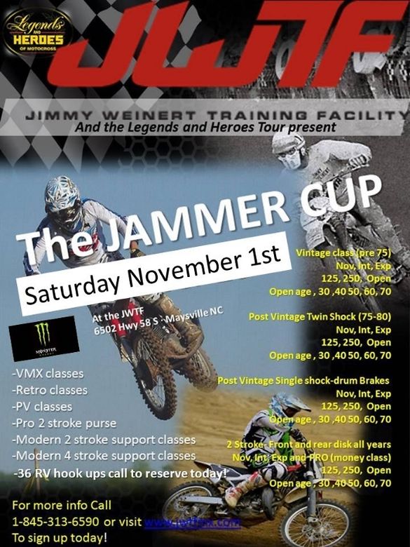 Legends & Heroes Tour announces 2nd Annual Jimmy Weinert Jammer Cup ...