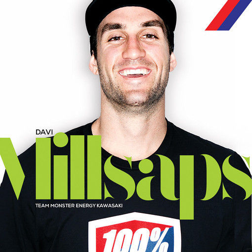 100% Welcomes Davi Millsaps - Motocross Press Releases - Vital MX