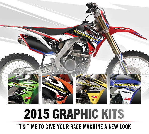 New Product: Pro Circuit's 2015 Graphic Kits‏ - Motocross Press ...