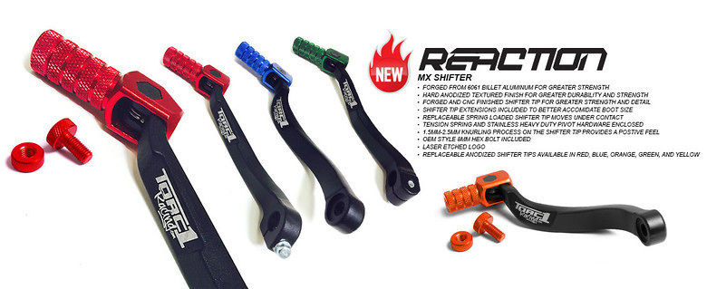 TORC1 Racing REACTION Shifters - Motocross Press Releases - Vital MX