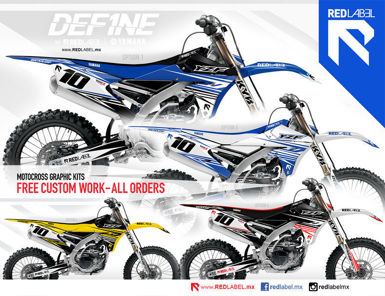 REDLABEL.mx Custom Graphics - New Yamaha DEFINE 2015 Summer Editions ...