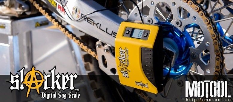 Slacker Digital Sag Scale by Motool to debut at AIMExpo - Motocross ...