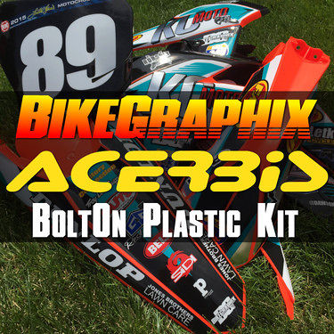 BikeGraphix Bolt On Plastic and Graphics Kits - Motocross Press ...