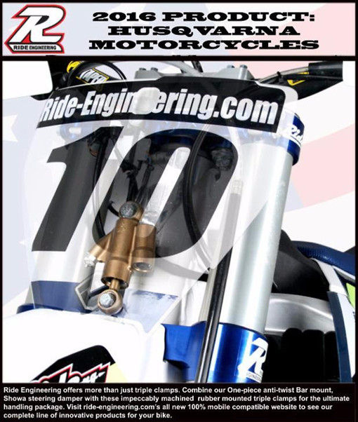 Ride Engineering - 2016 Husqvarna Products - Motocross Press Releases ...