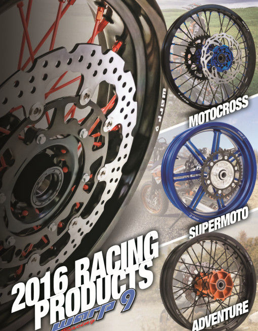 Warp 9 Racing: 2016 Online Catalog - Motocross Press Releases - Vital MX