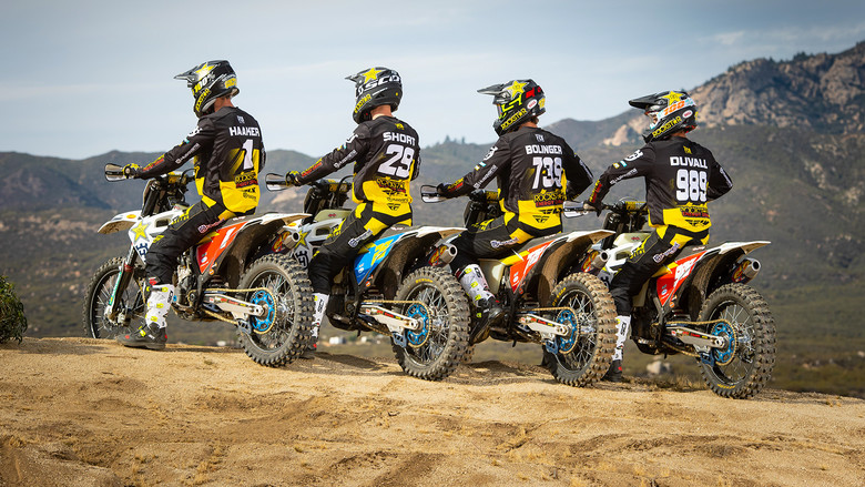 2019 Rockstar Energy Husqvarna US Off-Road Team: Andrew Short, Colton ...