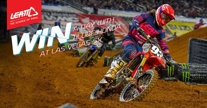 Win a Day with TiLube Honda and Leatt at the Las Vegas Supercross ...