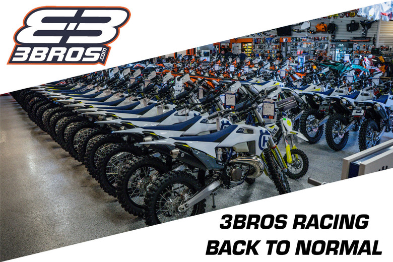 3 Brothers Racing: Back To Normal - Motocross Press Releases - Vital MX