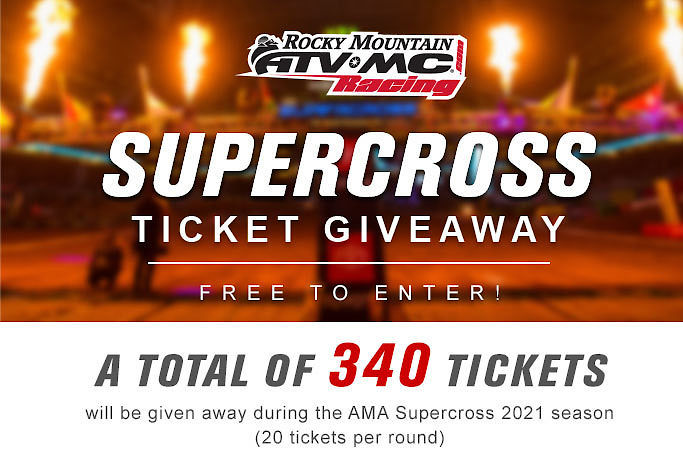 Rocky Mountain ATV/MC Announces Supercross Ticket Giveaway for the 2021 ...