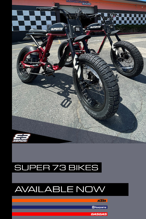 3 Brothers Racing: Super73 Electric Bikes Available Now - Motocross ...