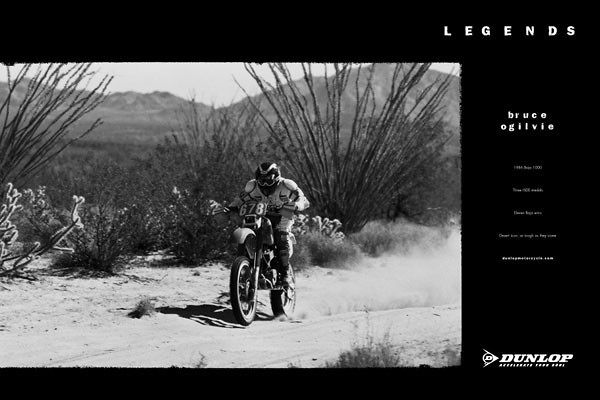 Bruce Ogilvie Dunlop Legends Poster Now Available - Motocross Press ...