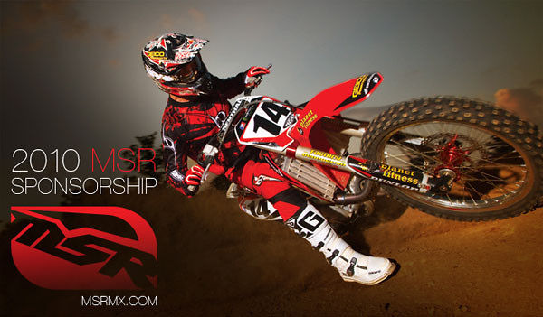 MSR Sponsorship Season Now Open - Motocross Press Releases - Vital MX