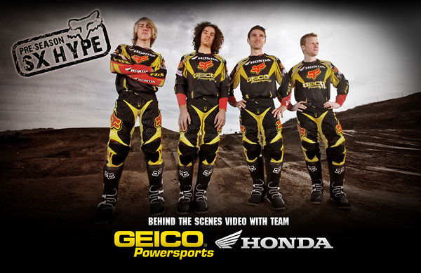Behind the Scenes with Geico Powersports Honda - Motocross Press ...