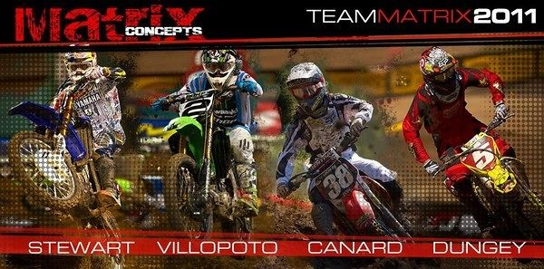 Matrix Concepts riders/team sweep the top nine positions in Anaheim CA ...