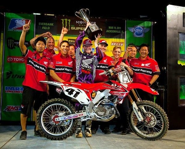 Honda Red Riders Win Big In Jacksonville - Motocross Press Releases ...