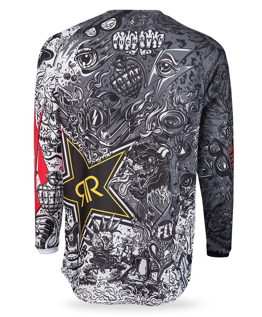 Fly Racing Kinetic Rockstar Mesh Jersey - Reviews, Comparisons, Specs ...