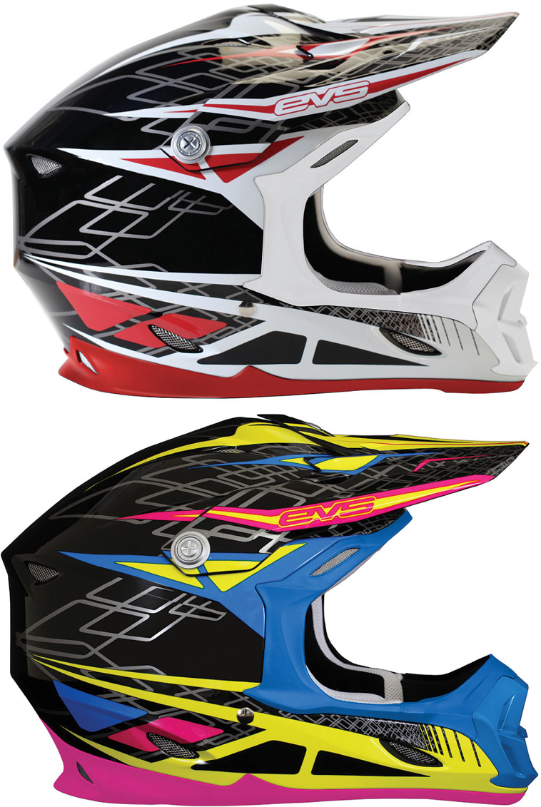 EVS T7 Dimension Helmet - Motocross Feature - Vital MX
