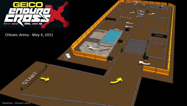 Las Vegas EnduroCross Track Map Revealed - Motocross Press Releases ...