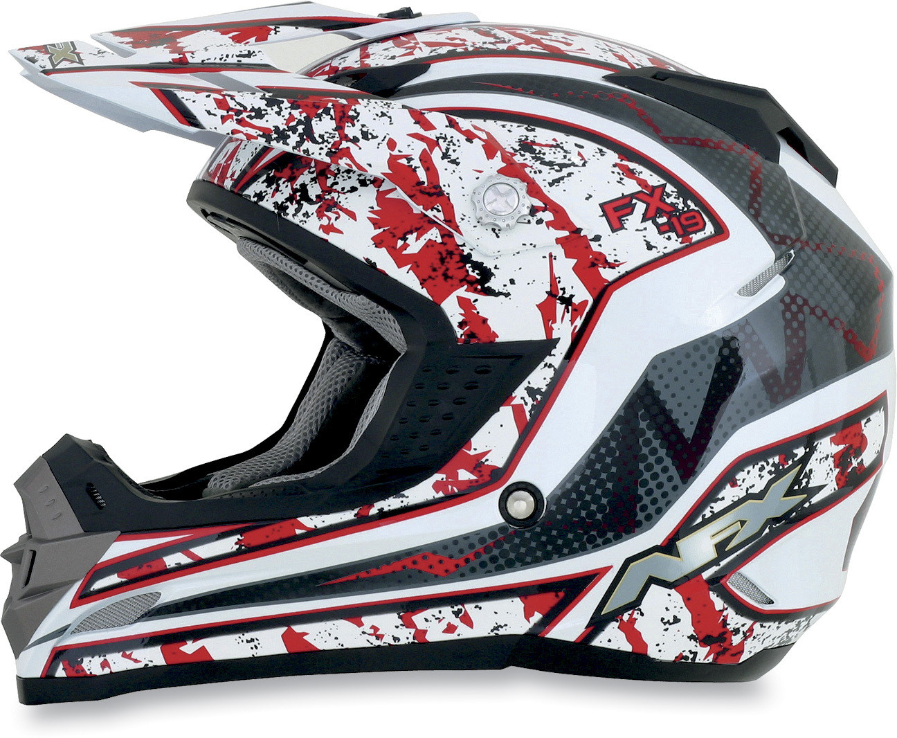 AFX FX-19 Vibe Multi-Colored Red Helmet - Motocross Press Releases ...