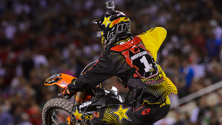 Derek Anderson Motocross Bike