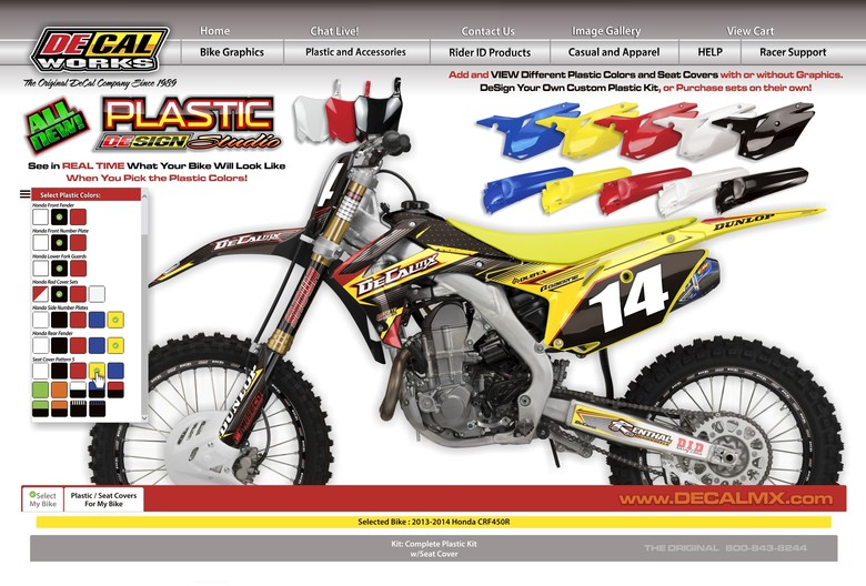 DeCal Works ‘DeSign Studio’ 4.0 Plastic Surgery - Motocross Press ...