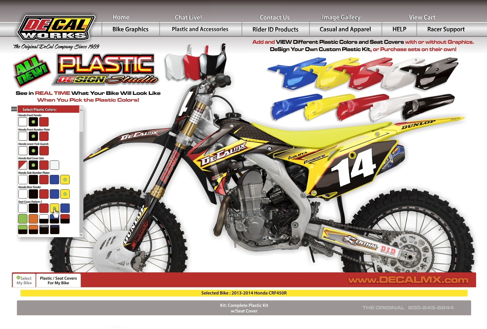 DeCal Works ‘DeSign Studio’ 4.0 Plastic Surgery - Motocross Press ...