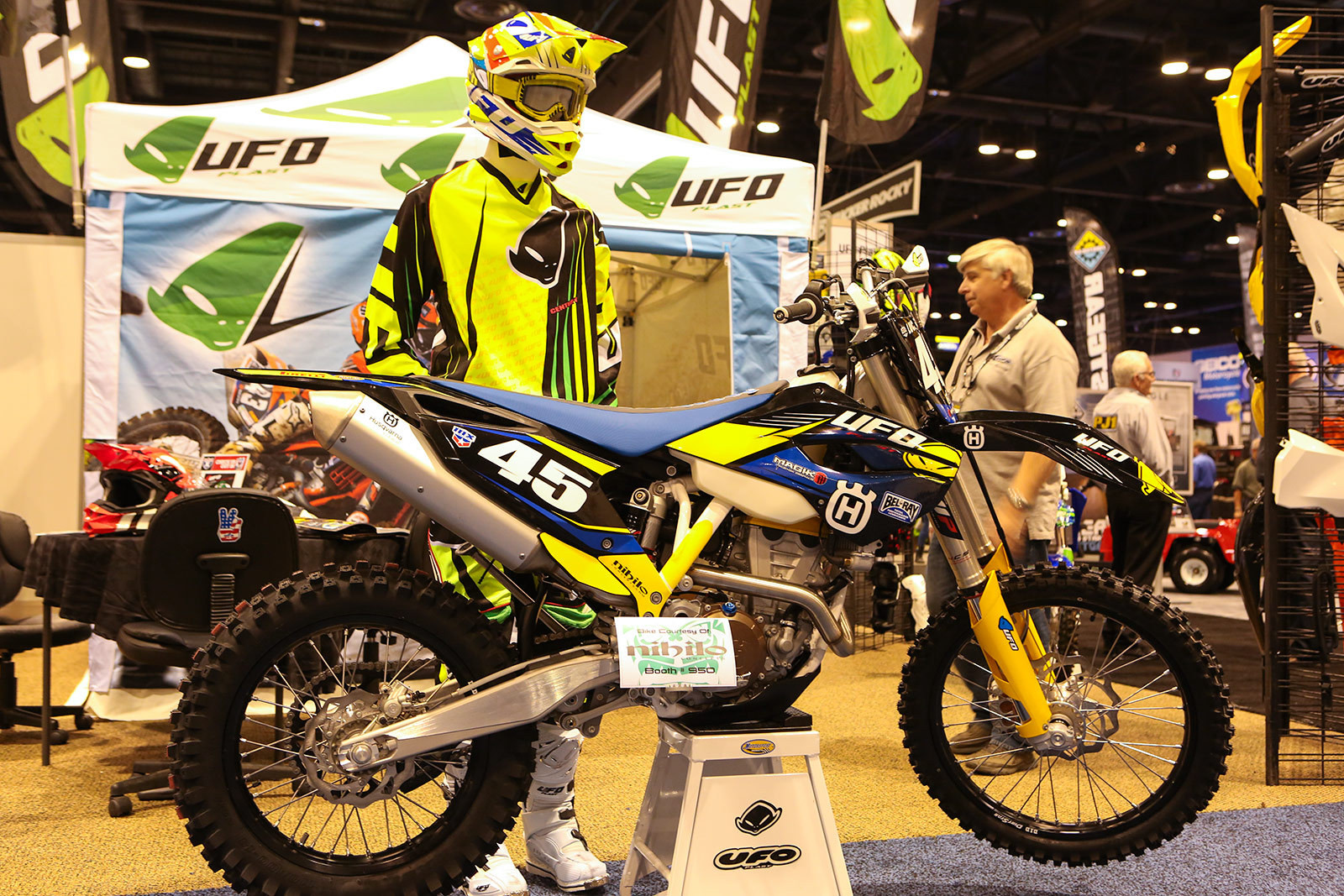 UFO - American International Motorcycle Expo - AIME: Day 1 - Motocross ...
