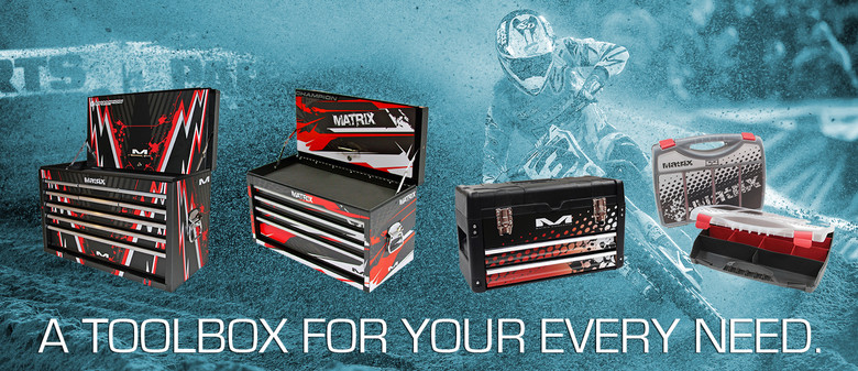 Matrix Introduces Line of Tool Boxes - Motocross Press Releases - Vital MX