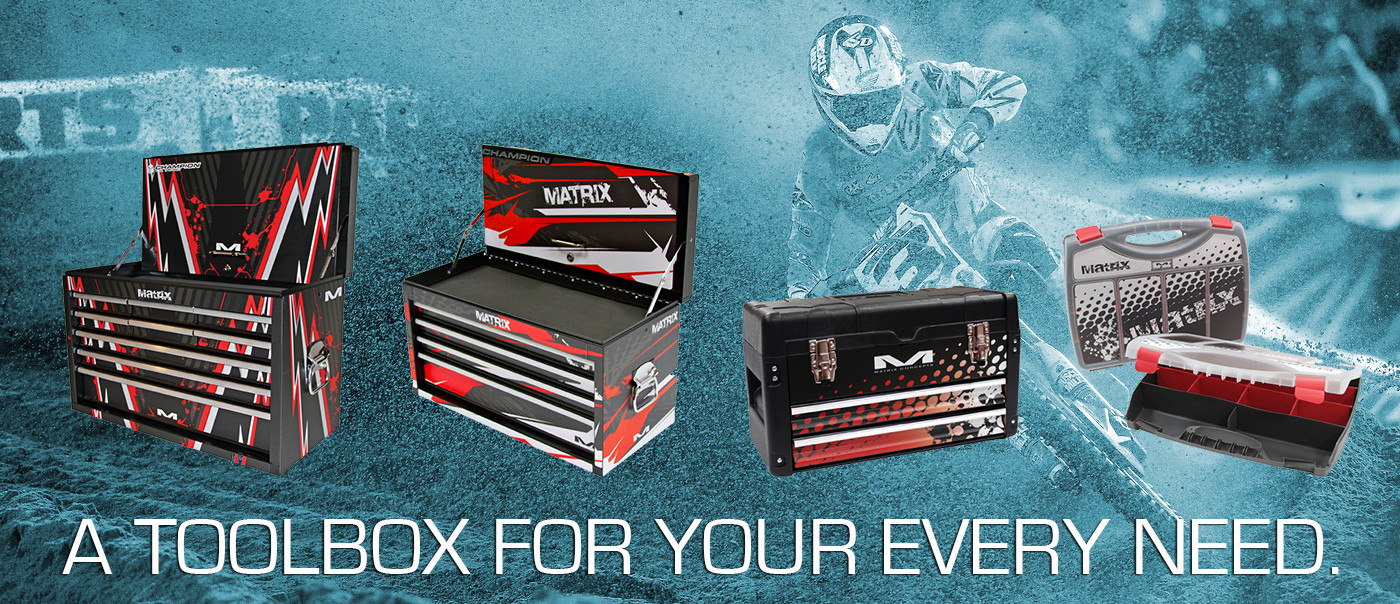 Matrix Introduces Line of Tool Boxes - Motocross Press Releases - Vital MX