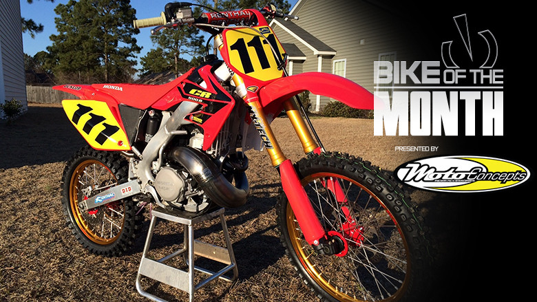 Bike of the Month: Nick Shackleford's 2004 CR500AF - Motocross Feature ...