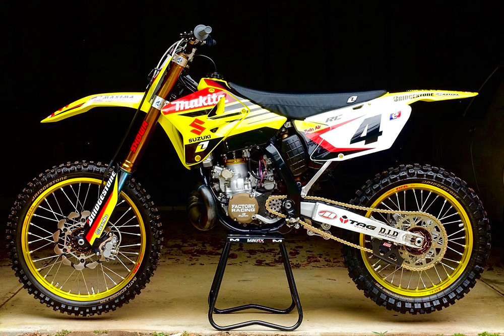 Bike of the Month: Digby Cooper's 2008 RM250 Carmichael Replica ...