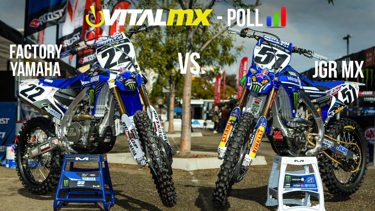 Vital MX Poll: Factory Yamaha vs. JGR MX - Motocross Feature - Vital MX