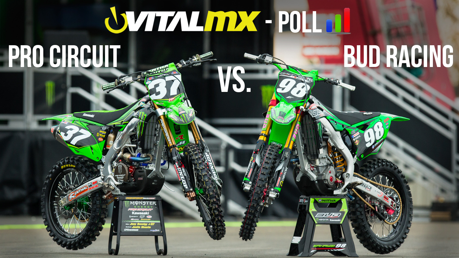 Vital MX Poll: Pro Circuit vs. BUD Racing - Motocross Feature - Vital MX