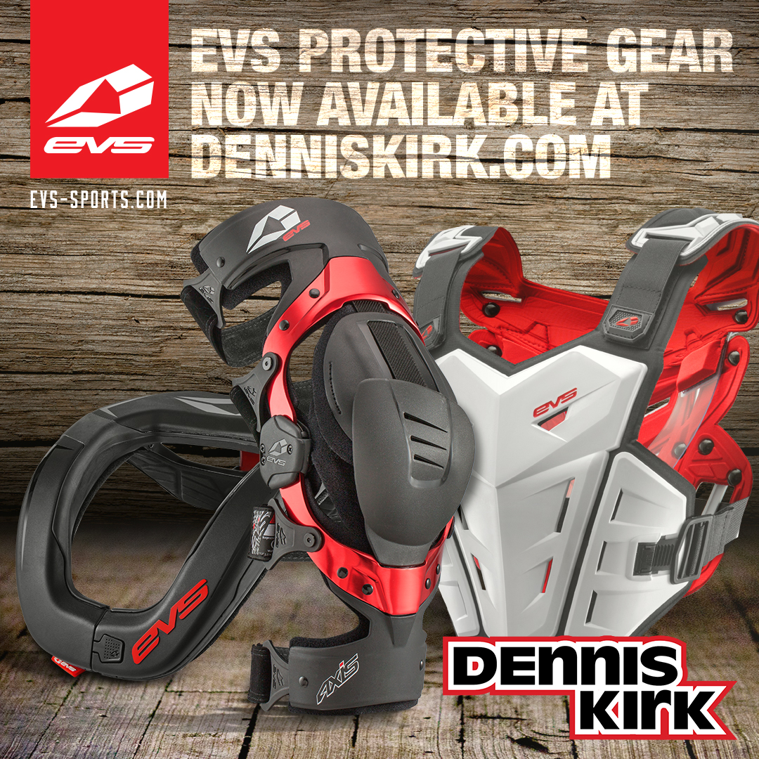 EVS Sports Protective Equipment Now Available at Dennis Kirk ...