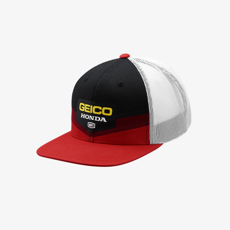 100% Releases Official Geico Honda Team apparel - Motocross Press ...