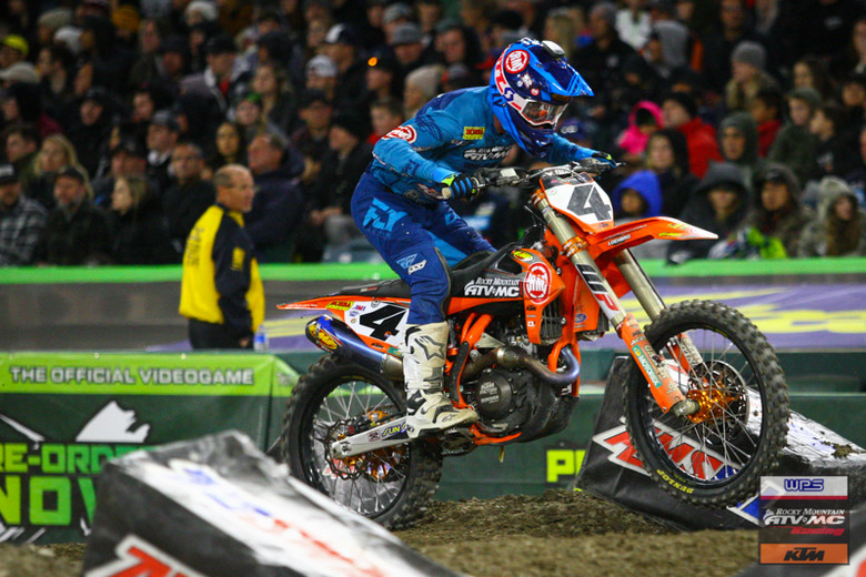Baggett Shows Speed to Finish 7th at Anaheim 2 | Team RMTVMC-KTM-WPS ...