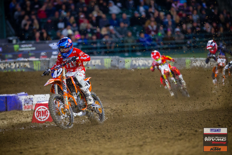 Baggett Shows Speed to Finish 7th at Anaheim 2 | Team RMTVMC-KTM-WPS ...