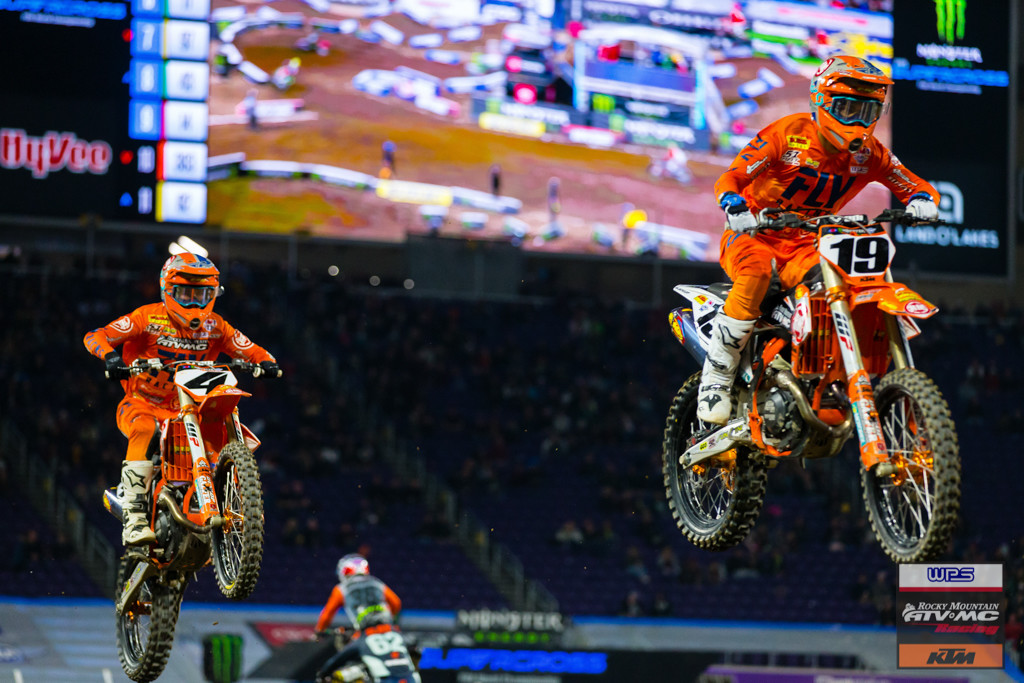 Tough Night for Baggett, Bogle at Minneapolis SX | Team Rocky Mountain ...