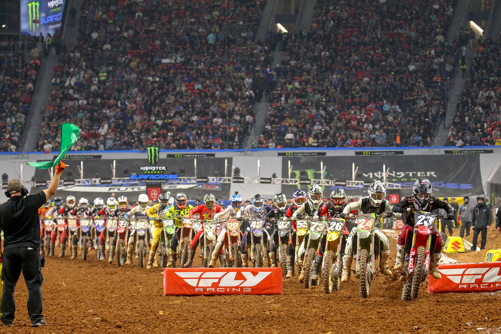 View From The Floor: Superbowl of Supercross - Motocross Feature ...