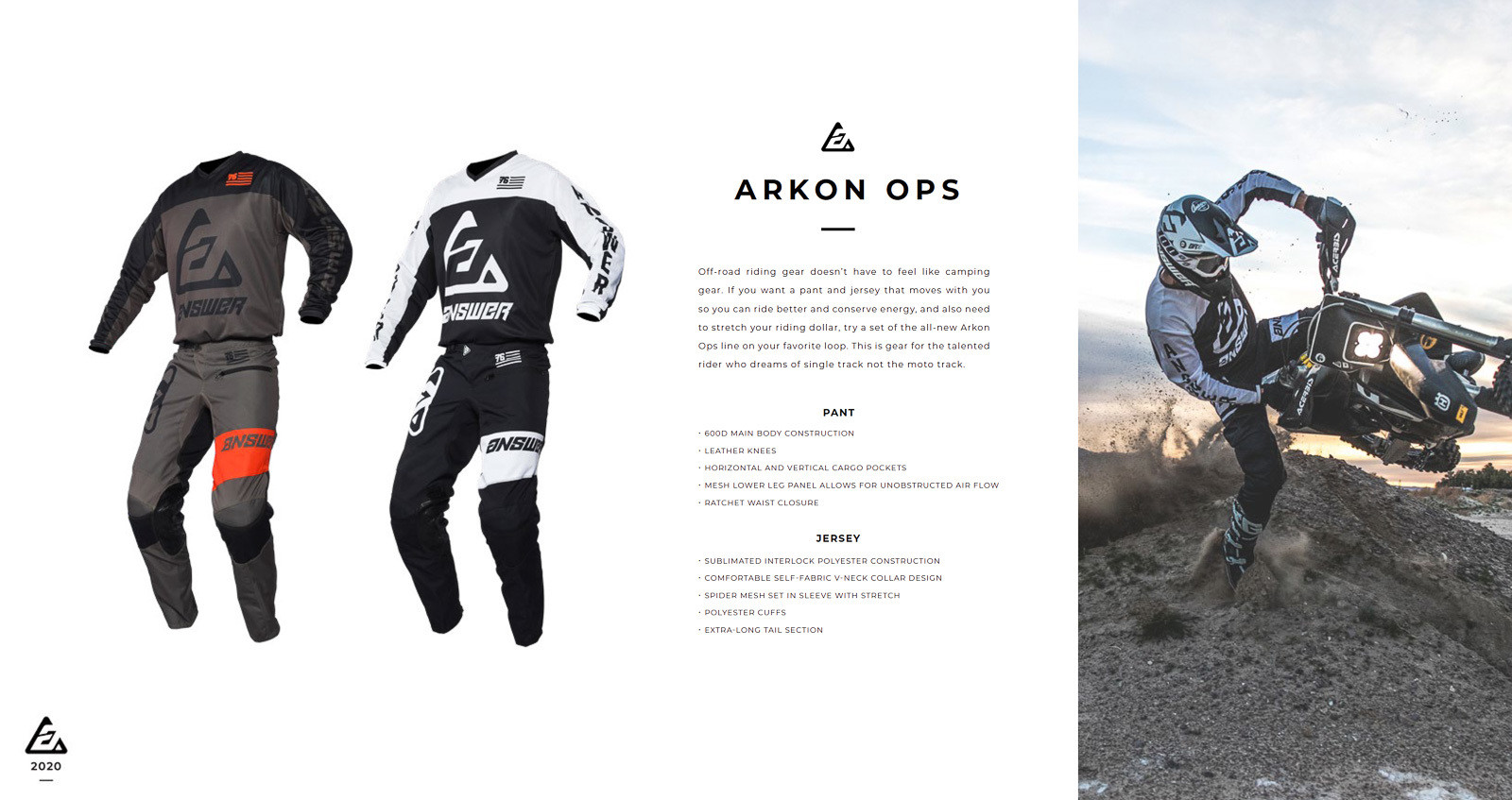 Answer Racing Launches 2020 Apparel Collection - Motocross Feature ...