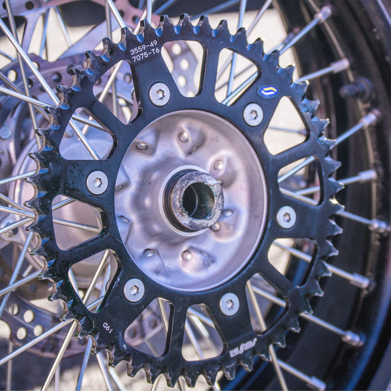 Sunstar Sprockets - Honda Works Triplestar Aluminum Rear Sprocket ...