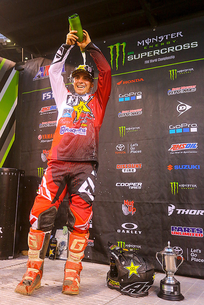 Supercross Flashback: Round 16 - Motocross Feature Stories - Vital MX