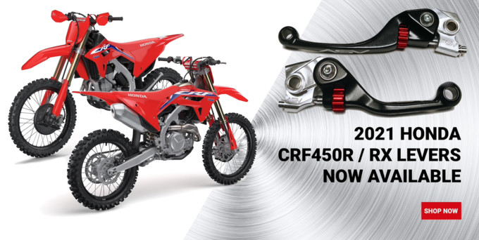 ASV Inventions - NEW Levers For CRF450R / RX - Motocross Press Release ...