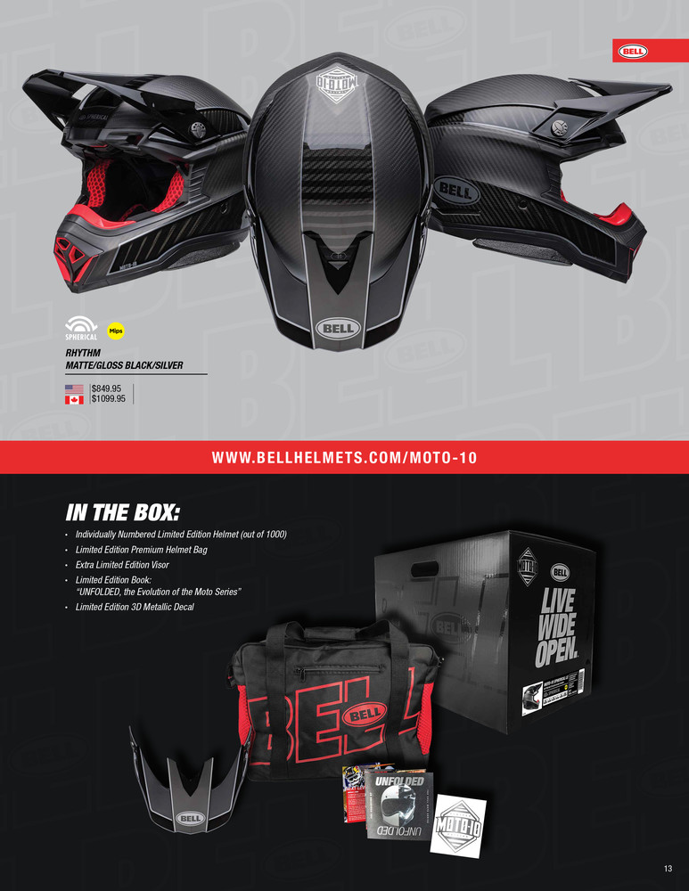 First Look: Bell Moto-10 Spherical Helmet - Motocross Feature - Vital MX